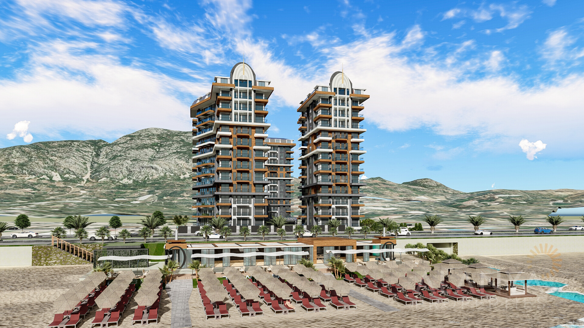 Hochmoderne Wohnungen in Mahmutlar Alanya - Properties in Alanya.