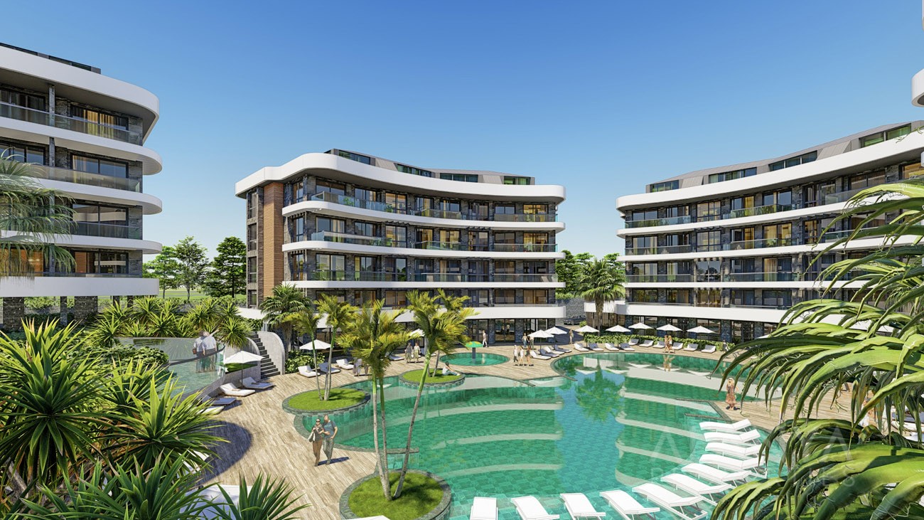 Alanya Oba da Modern Daireler - Properties in Alanya.